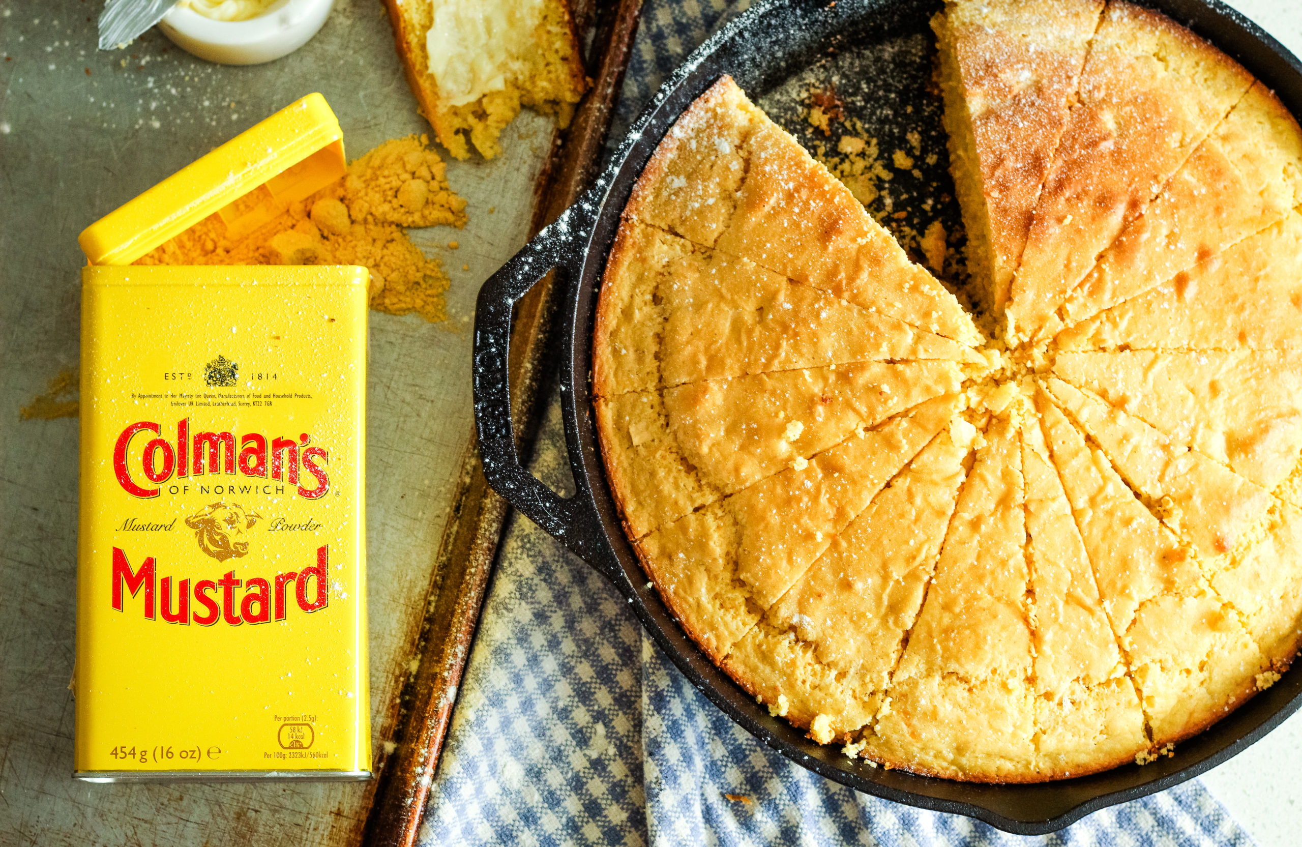 Smoked Cheddar Apple Cornbread