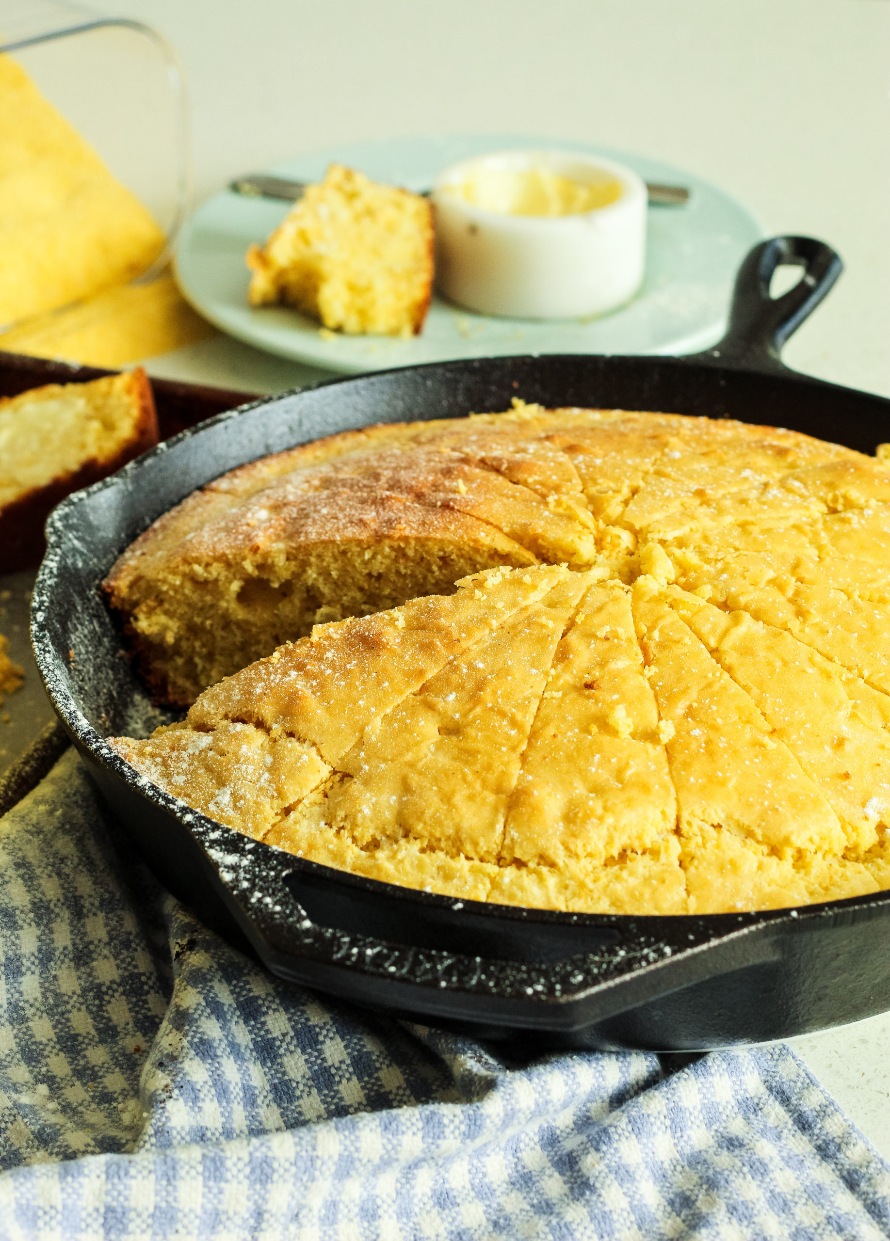 Smoked Cheddar Apple Cornbread